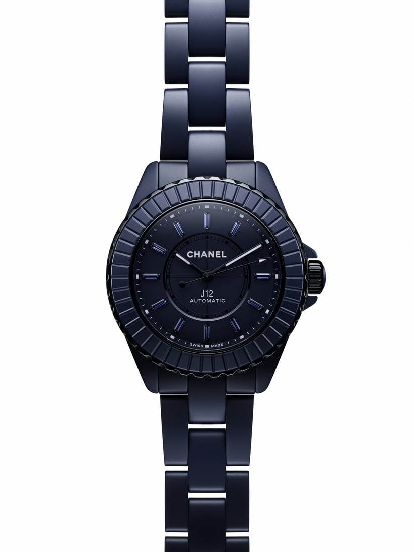 New: The Chanel J12 Bleu Collection In Matte Blue Ceramic