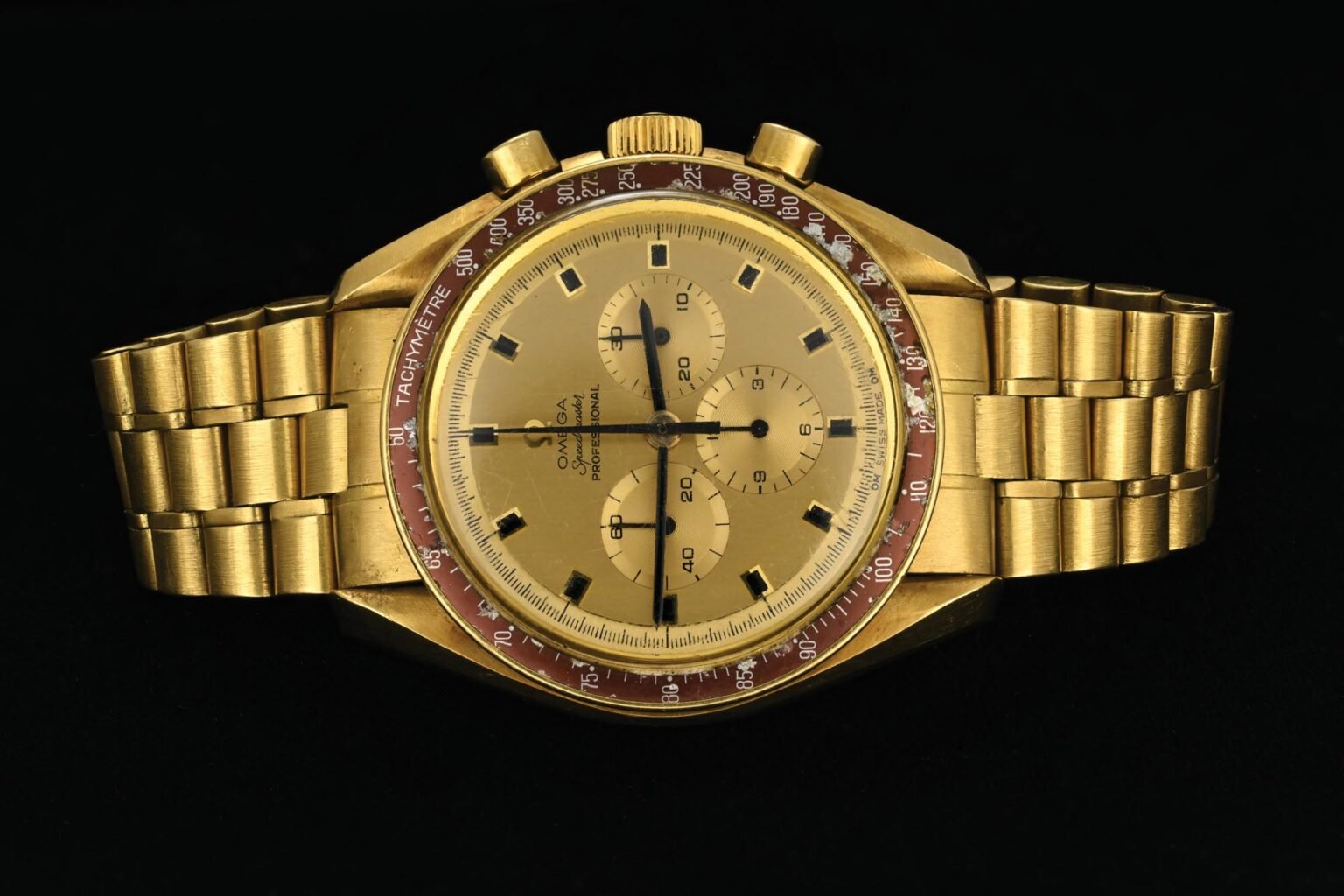 Neil Armstrong's Gold Omega Speedmaster Going Up For Auction