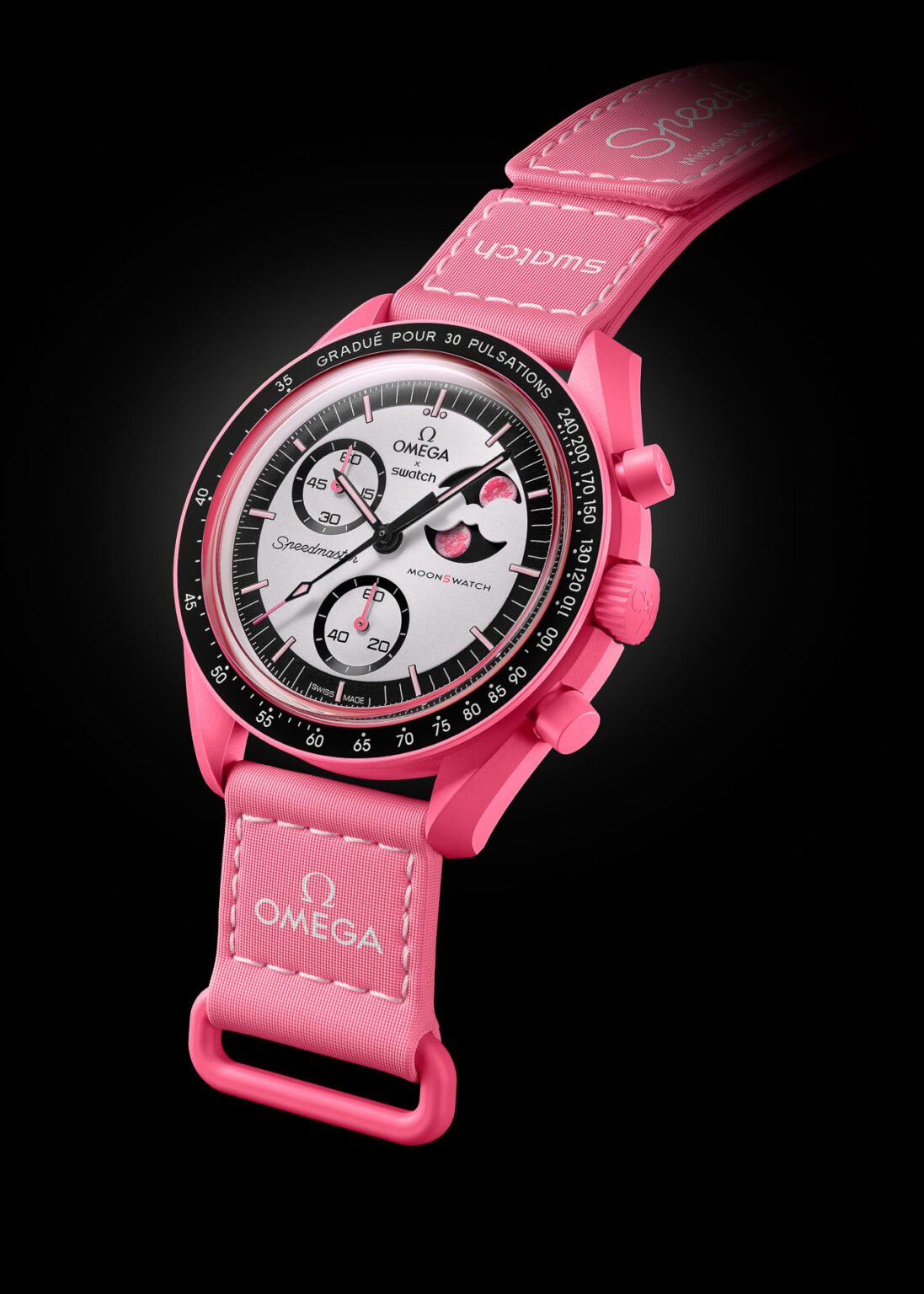 Omega × Swatch MoonSwatch Mission To The Pink Moonphase