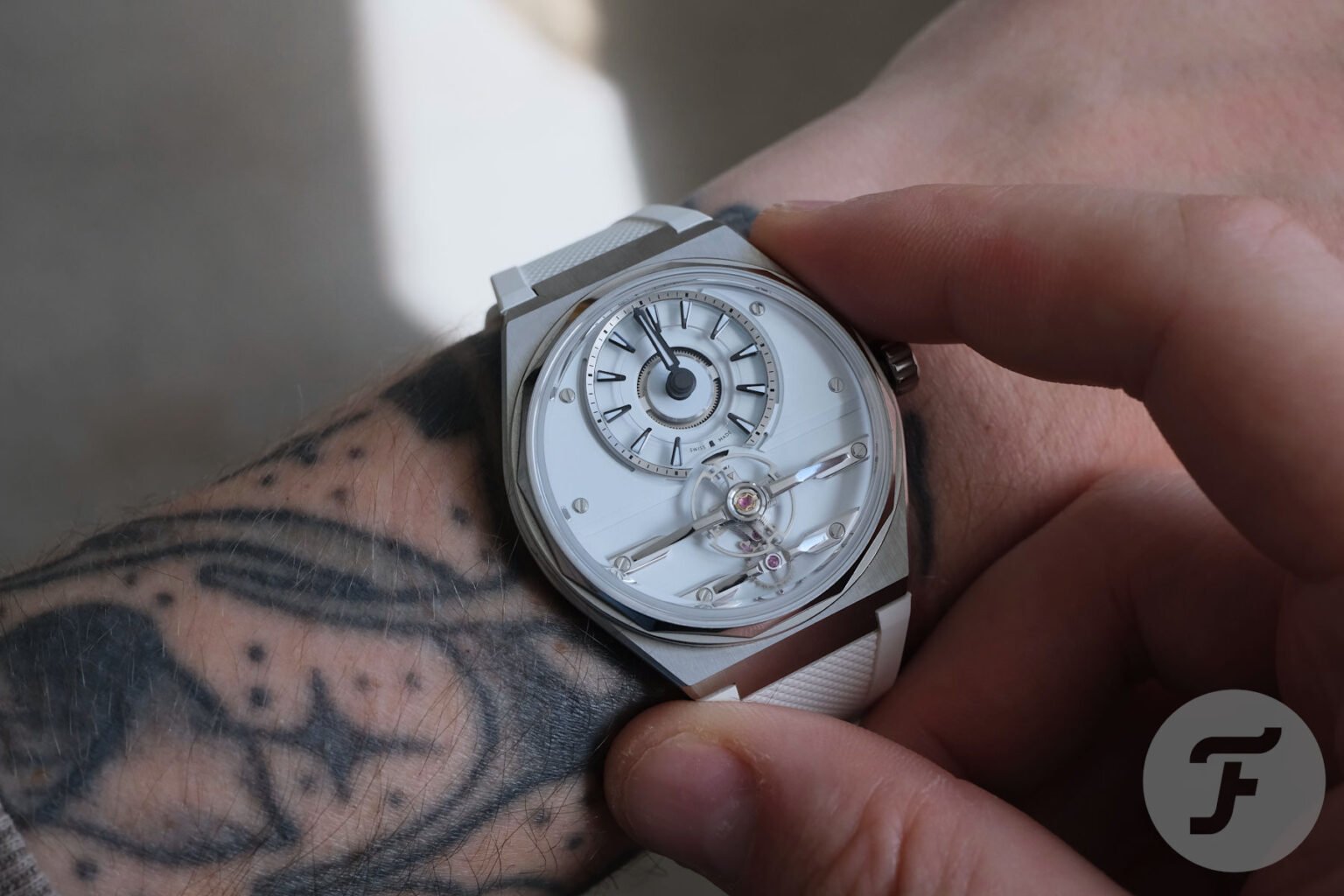 The New Christopher Ward C12 Loco Shows White Hot Ambition