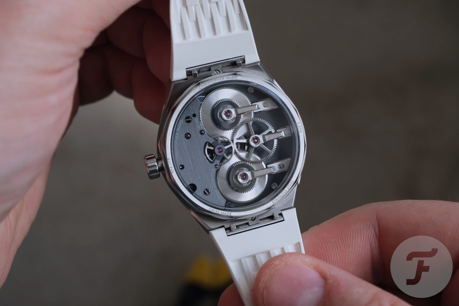 The New Christopher Ward C12 Loco Shows White Hot Ambition