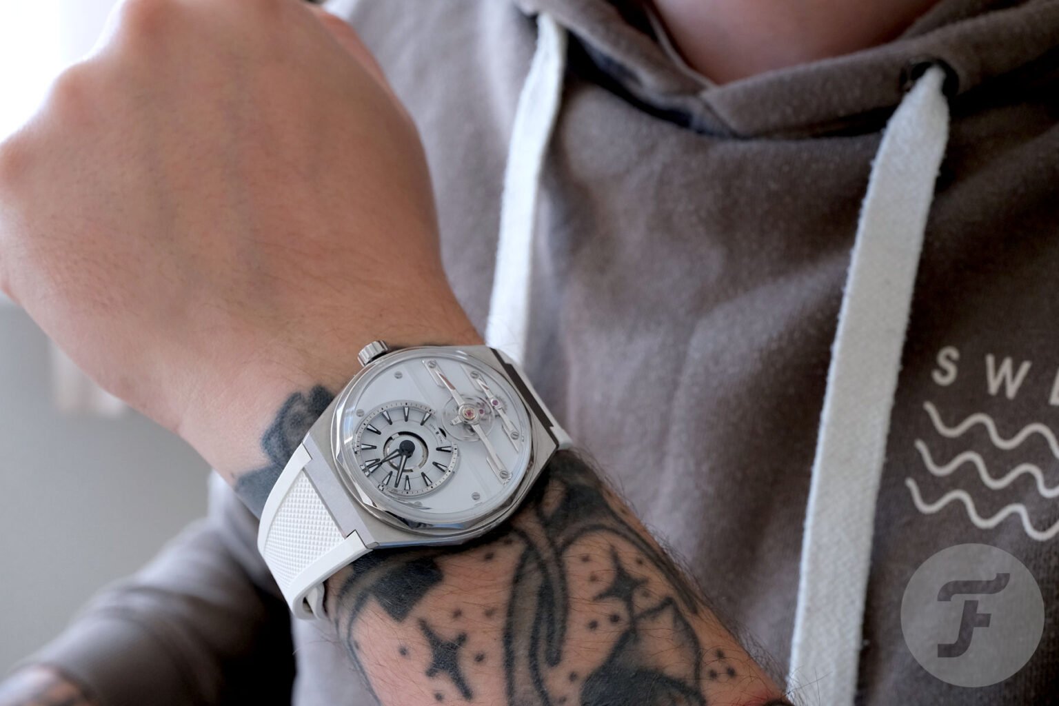 The New Christopher Ward C12 Loco Shows White Hot Ambition