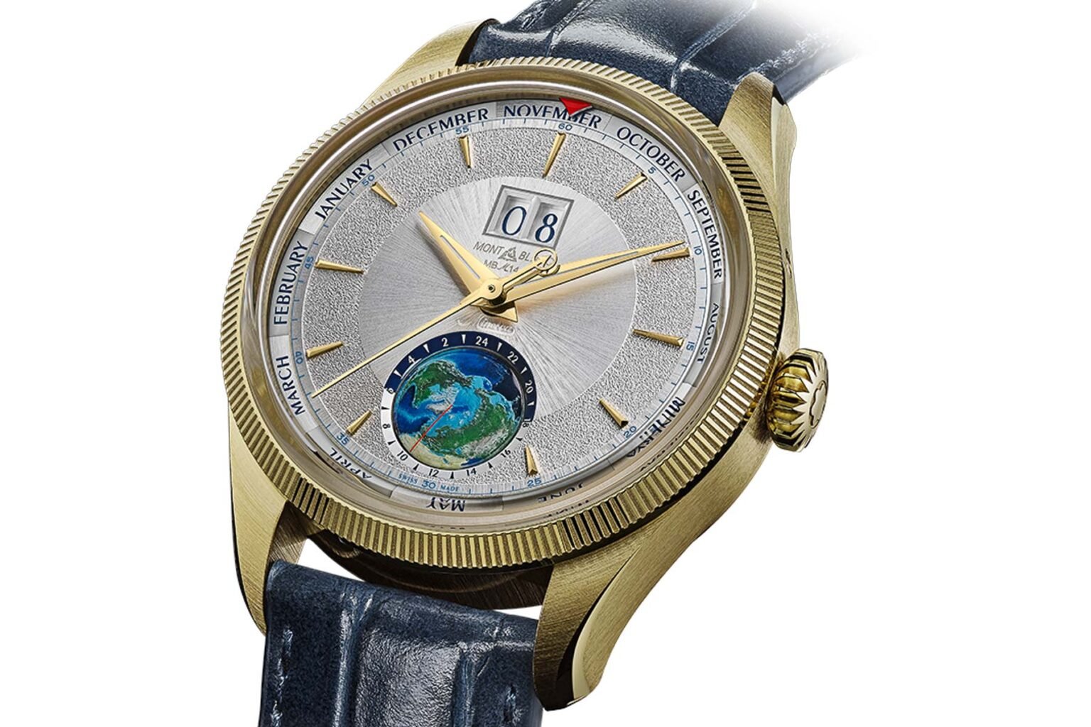 【F】The Montblanc 1858 Geosphere Annual Calendar L.E.