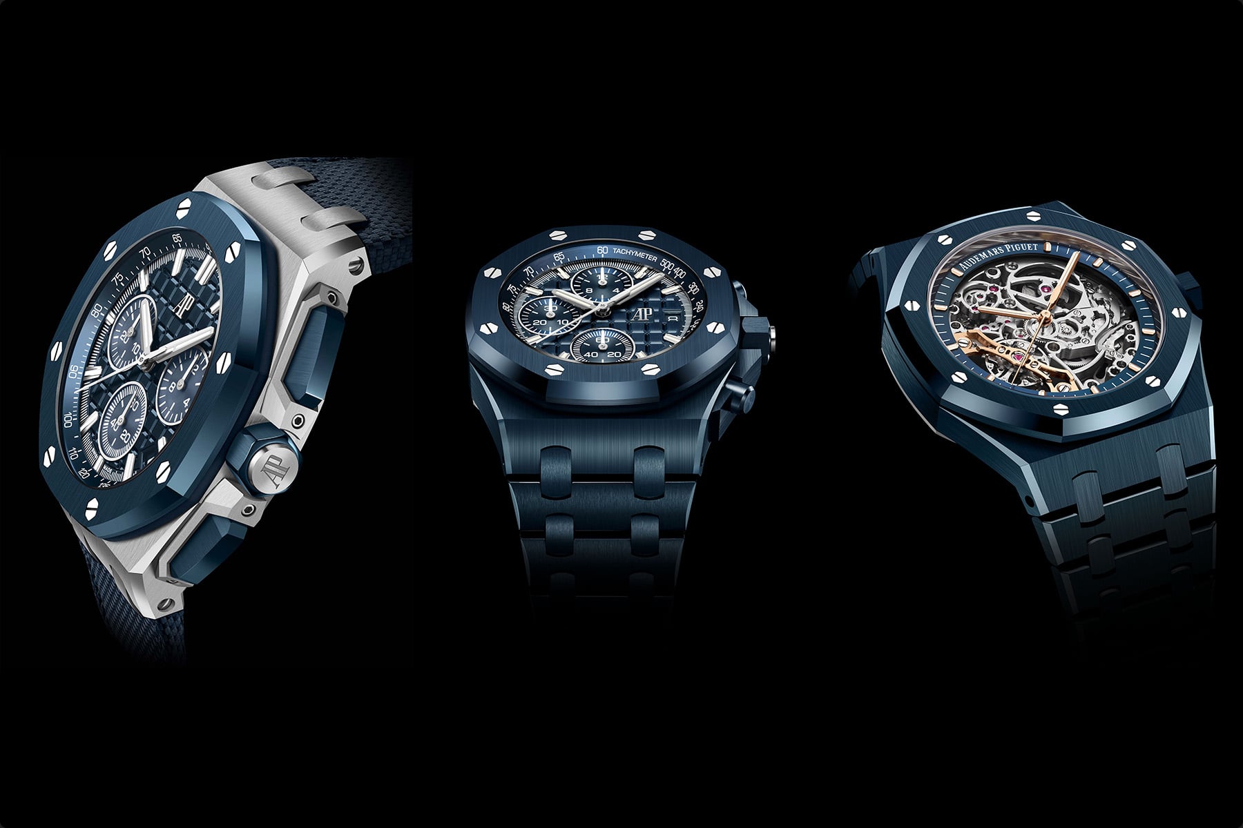New: Audemars Piguet Royal Oak "Bleu Nuit, Nuage 50" Models