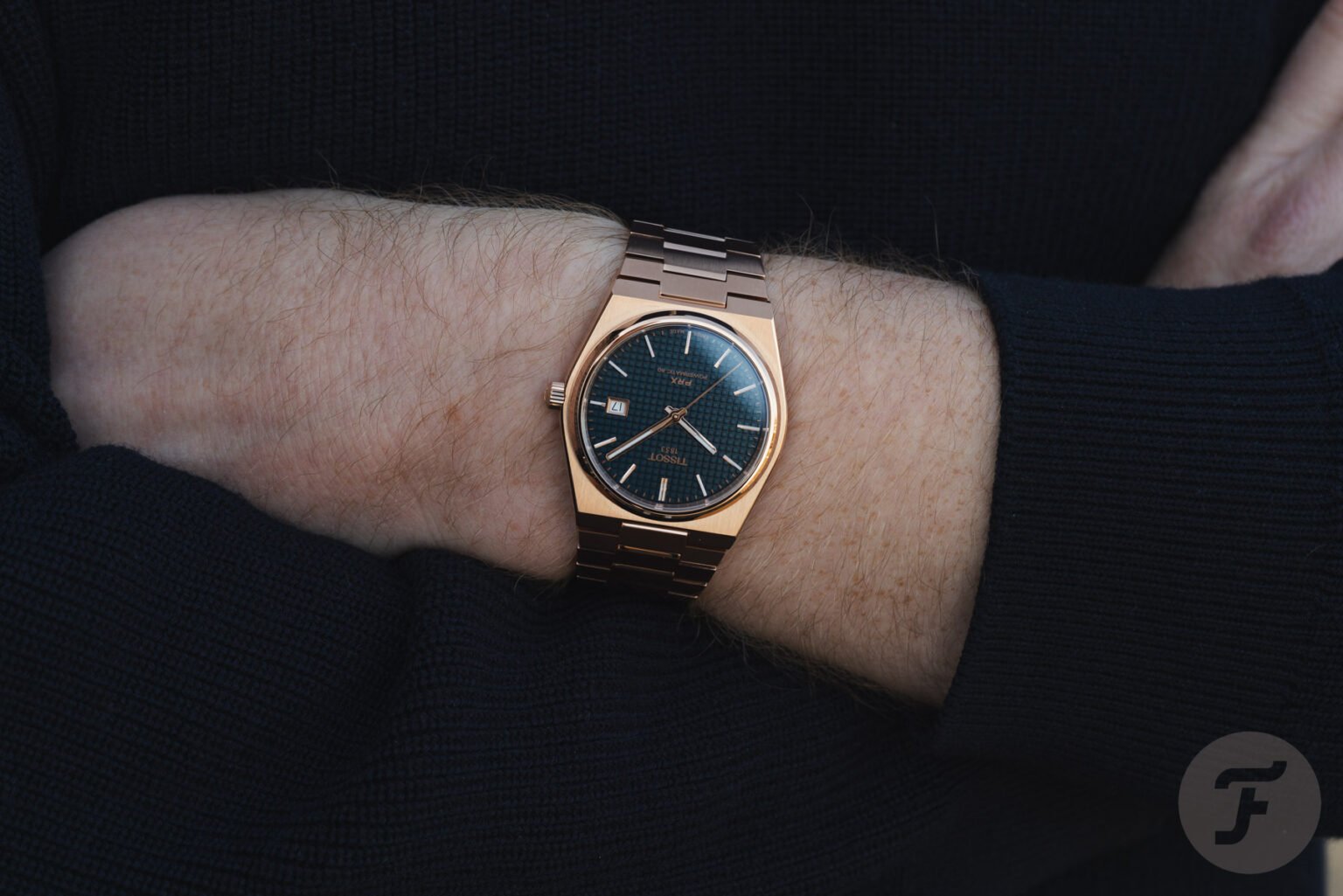 Hands-On: Tissot PRX Powermatic 80 40mm In Rose Tone & Blue
