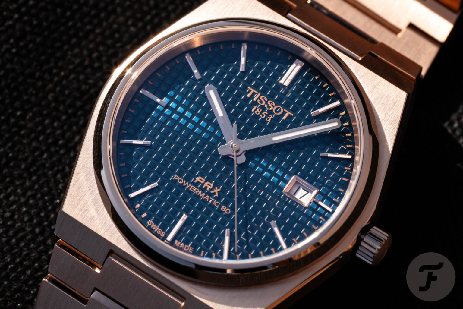 Hands-On: Tissot PRX Powermatic 80 40mm In Rose Tone & Blue