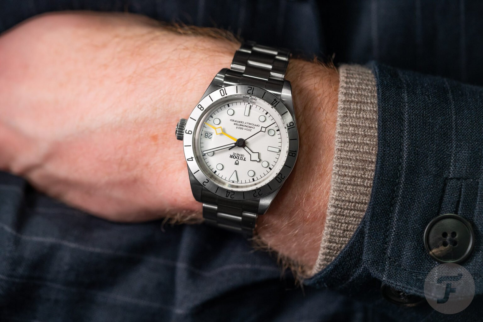 The New Tudor Black Bay Pro With The White Opaline Dial