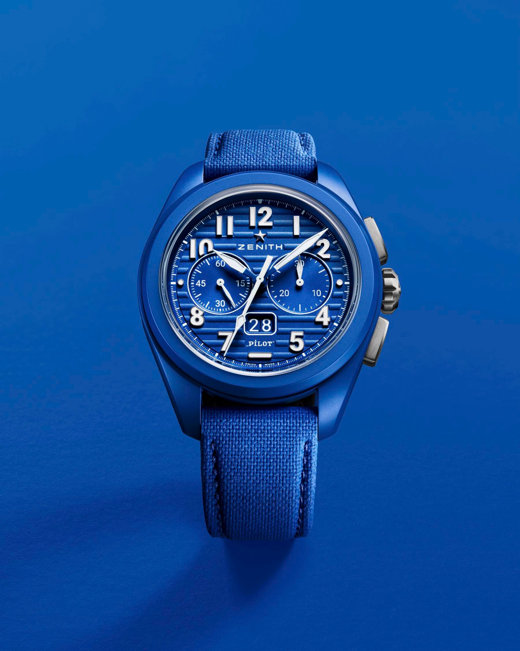 【F】Catching The Blues With A Trio Of Zenith Blue Chronographs