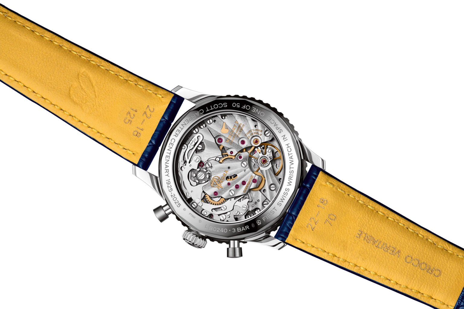 New: Breitling Navitimer B02 Cosmonaute In Platinum