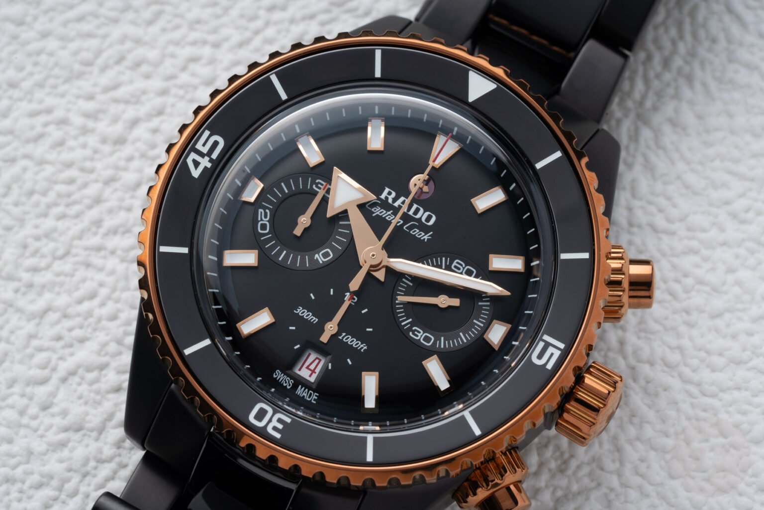 New: The Rado Captain Cook High-Tech Ceramic Chronograph