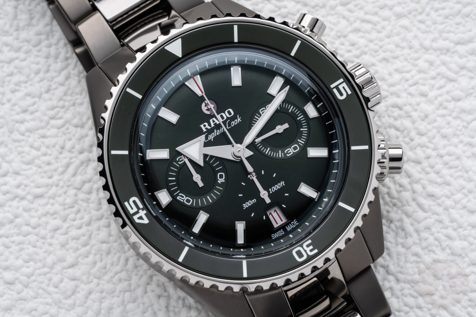 New: The Rado Captain Cook High-Tech Ceramic Chronograph