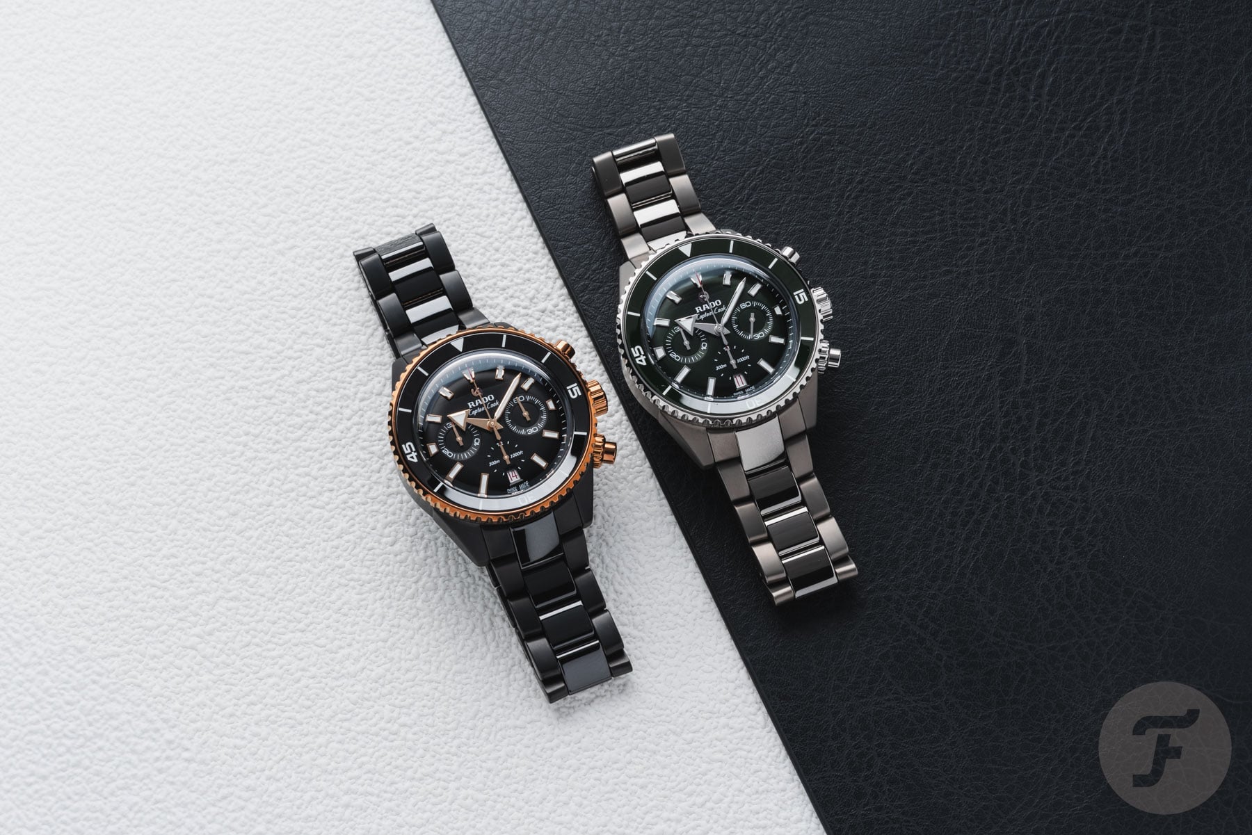 Hands-On With The New Rado Captain Cook High-Tech Ceramic Chronograph ...