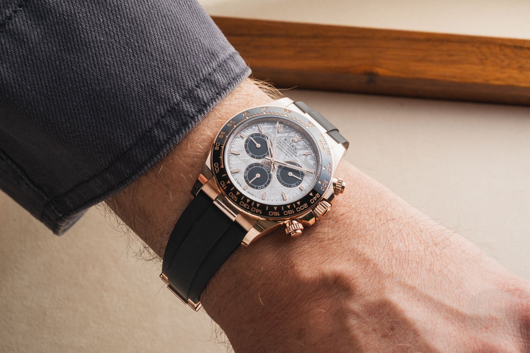 Rolex Introduces Three New Daytona Watches With Meteorite Dials