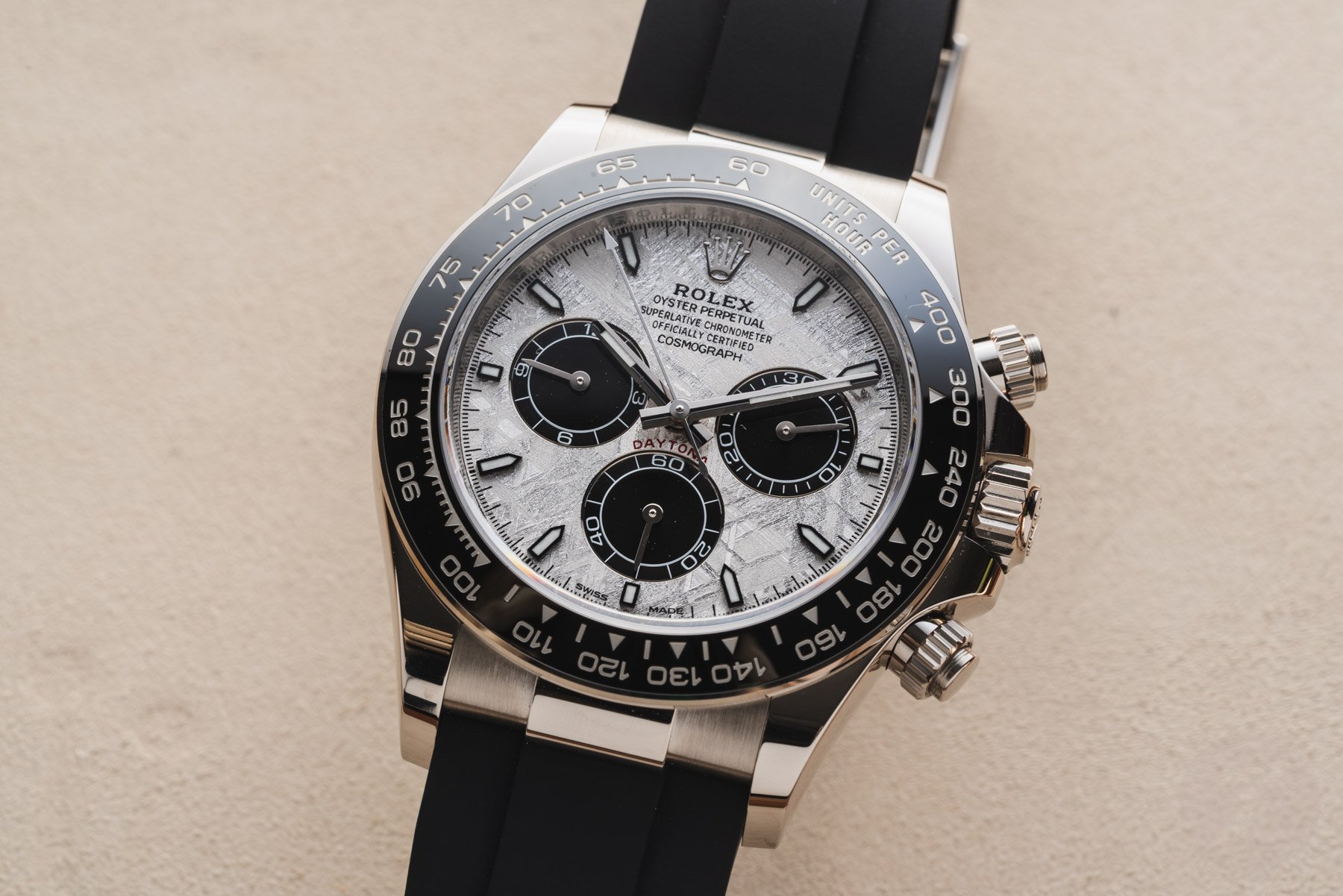 Rolex Introduces Three New Daytona Watches With Meteorite Dials
