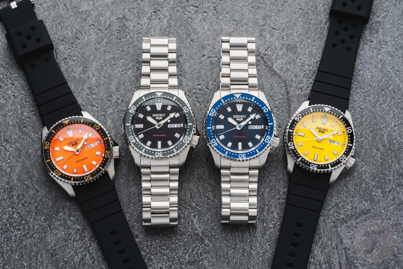 Seiko 5 Sports SRPL83, SRPL85, SRPL87, And SRPL89