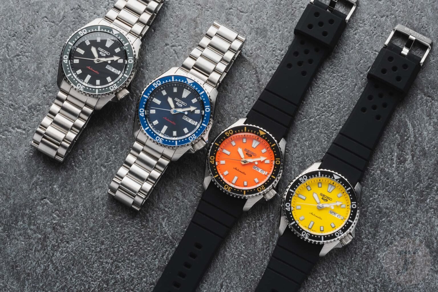 Seiko 5 Sports SRPL83, SRPL85, SRPL87, And SRPL89