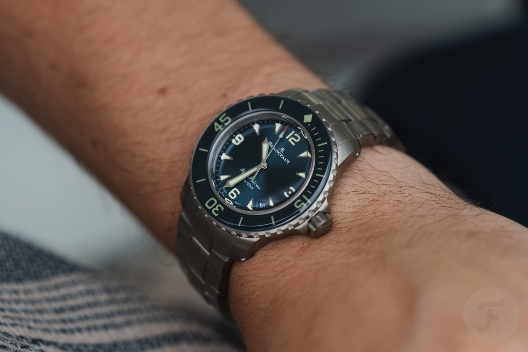 【F】 Hands-On With The New 38mm Blancpain Fifty Fathoms