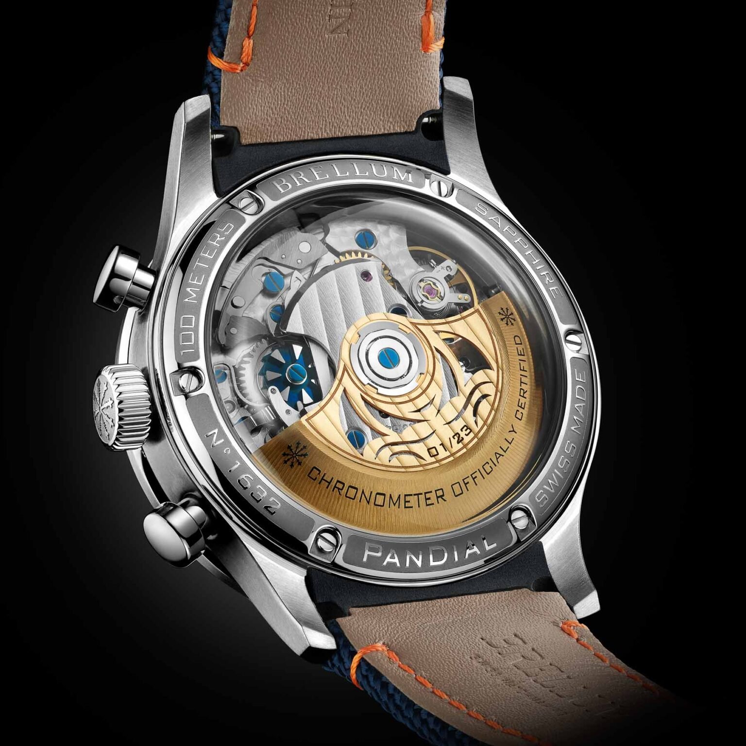 【F】 The Brellum Pandial Marina Tricompax Chronometer LE