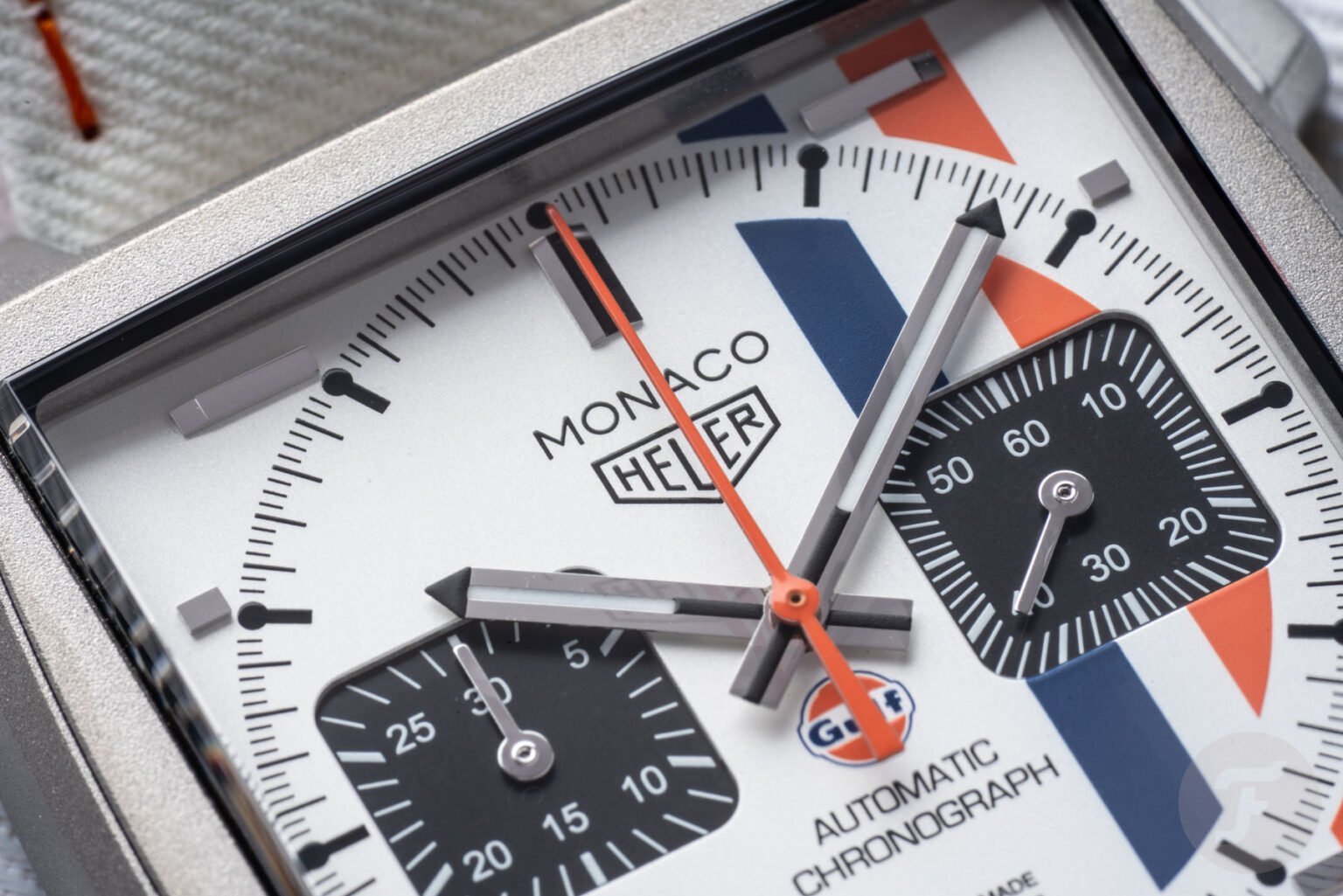 【F】 Hands-On With The TAG Heuer Monaco Chronograph × Gulf