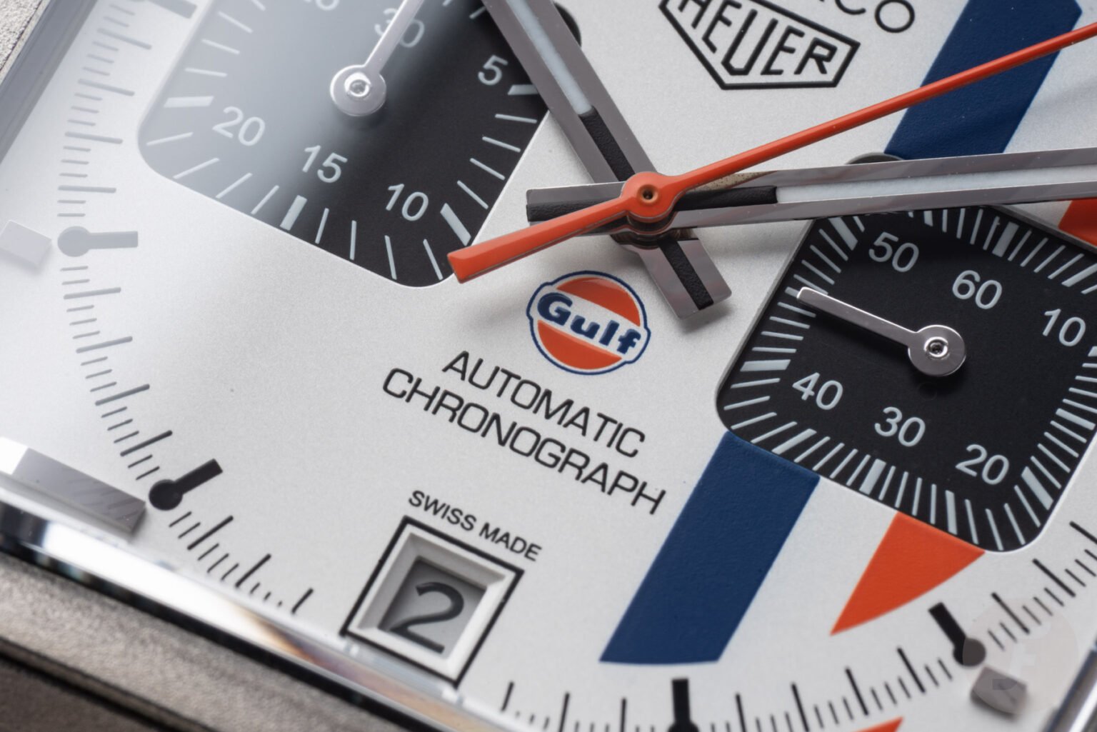 【F】 Hands-On With The TAG Heuer Monaco Chronograph × Gulf