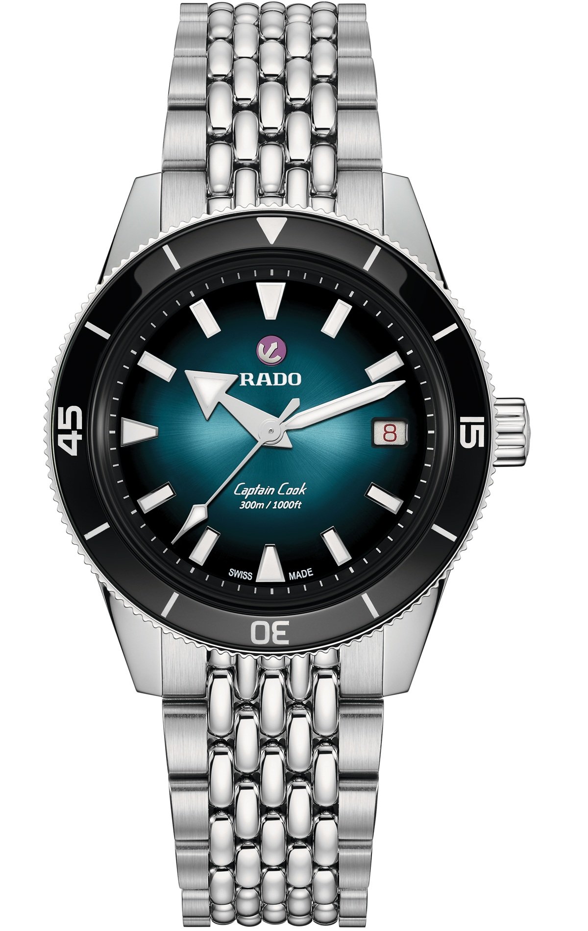 Two New 39mm Rado Captain Cook Models With A Holiday Vibe