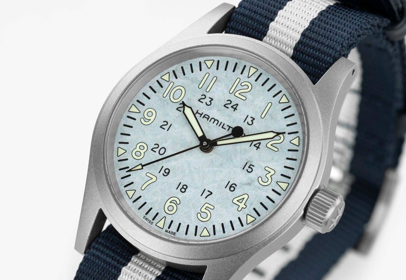 【F】 New: An Icy-Cool Hamilton Khaki Field Mechanical 38mm