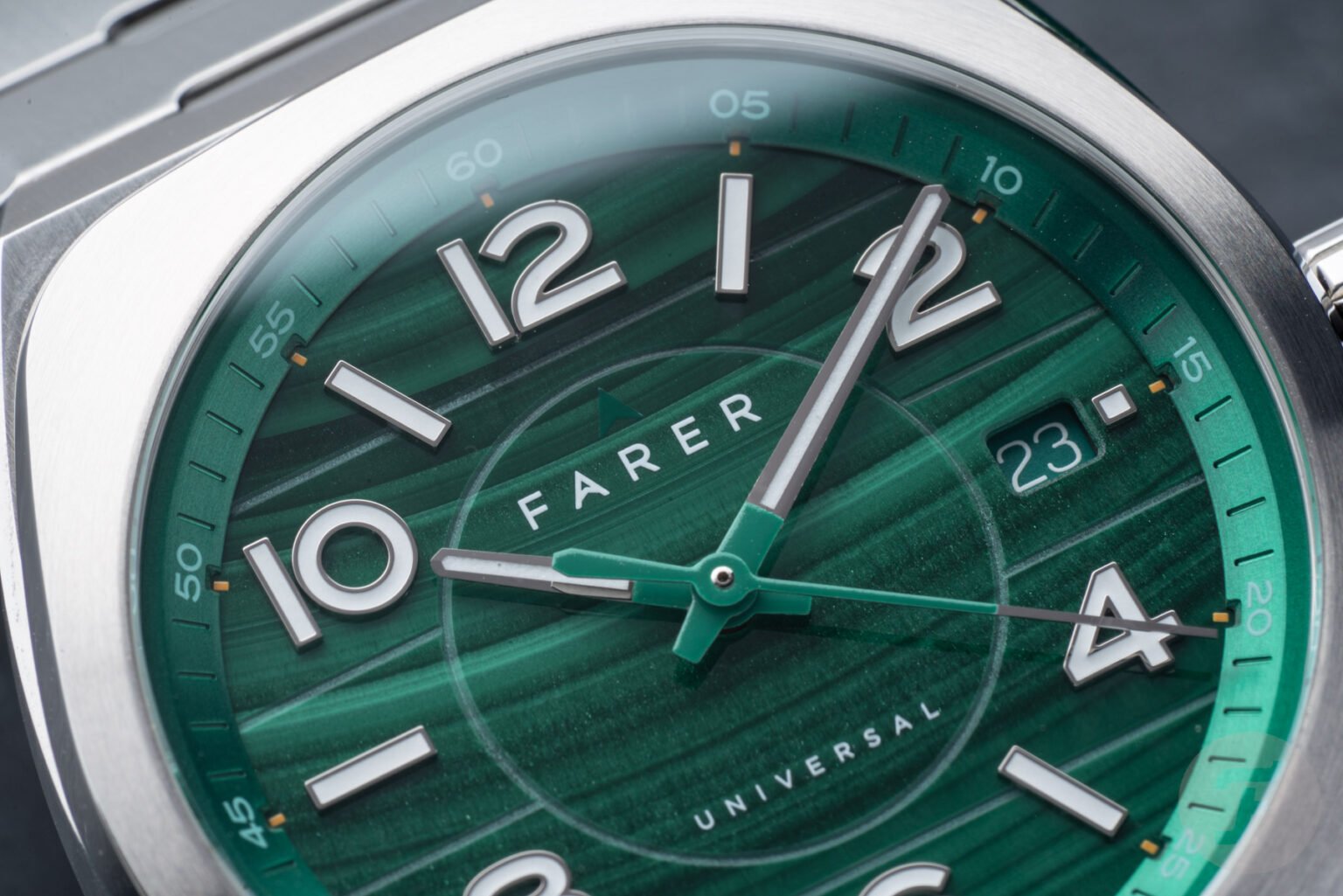 【F】 Hands-On With The New Farer Integra Viridis Malachite Dial