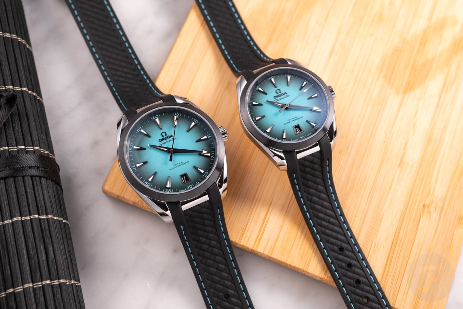 【F】 New Omega Seamaster Aqua Terra Turquoise