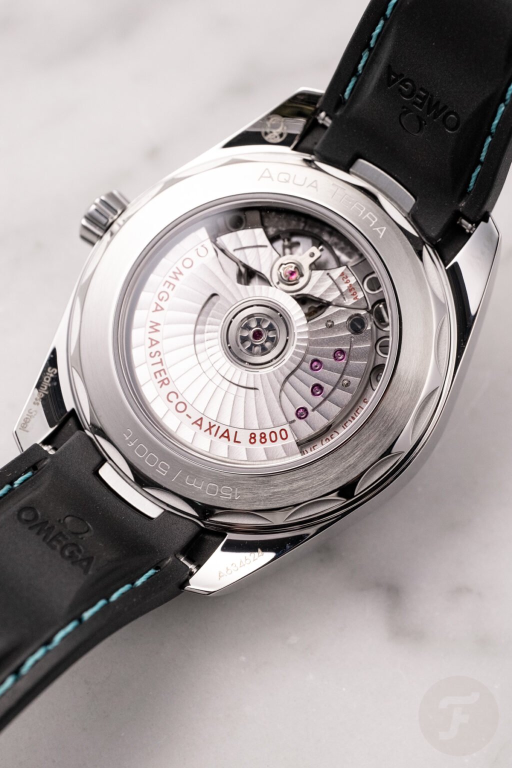 【F】 New Omega Seamaster Aqua Terra Turquoise