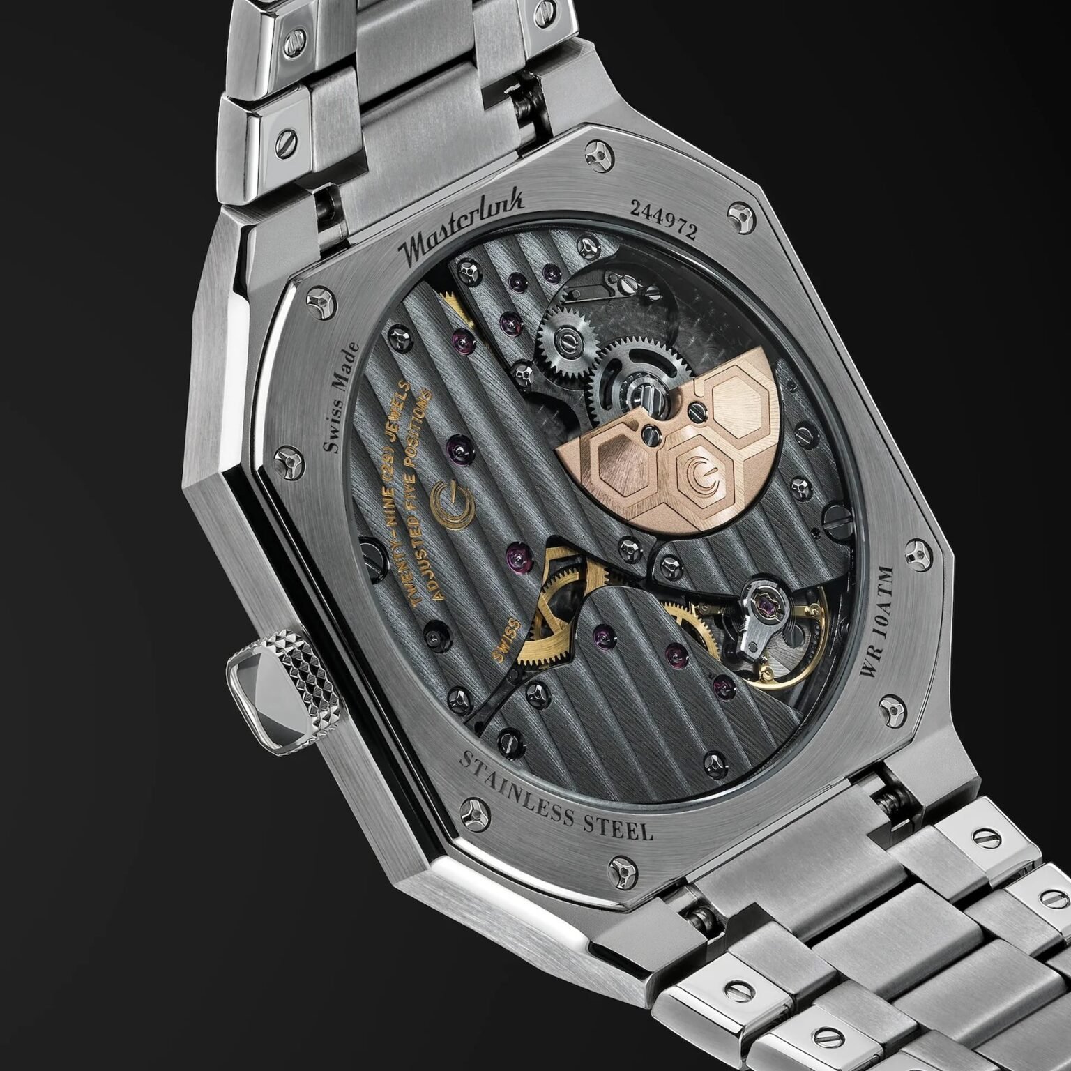 【F】 Introducing: The Gerald Charles Masterlink Gem-Set