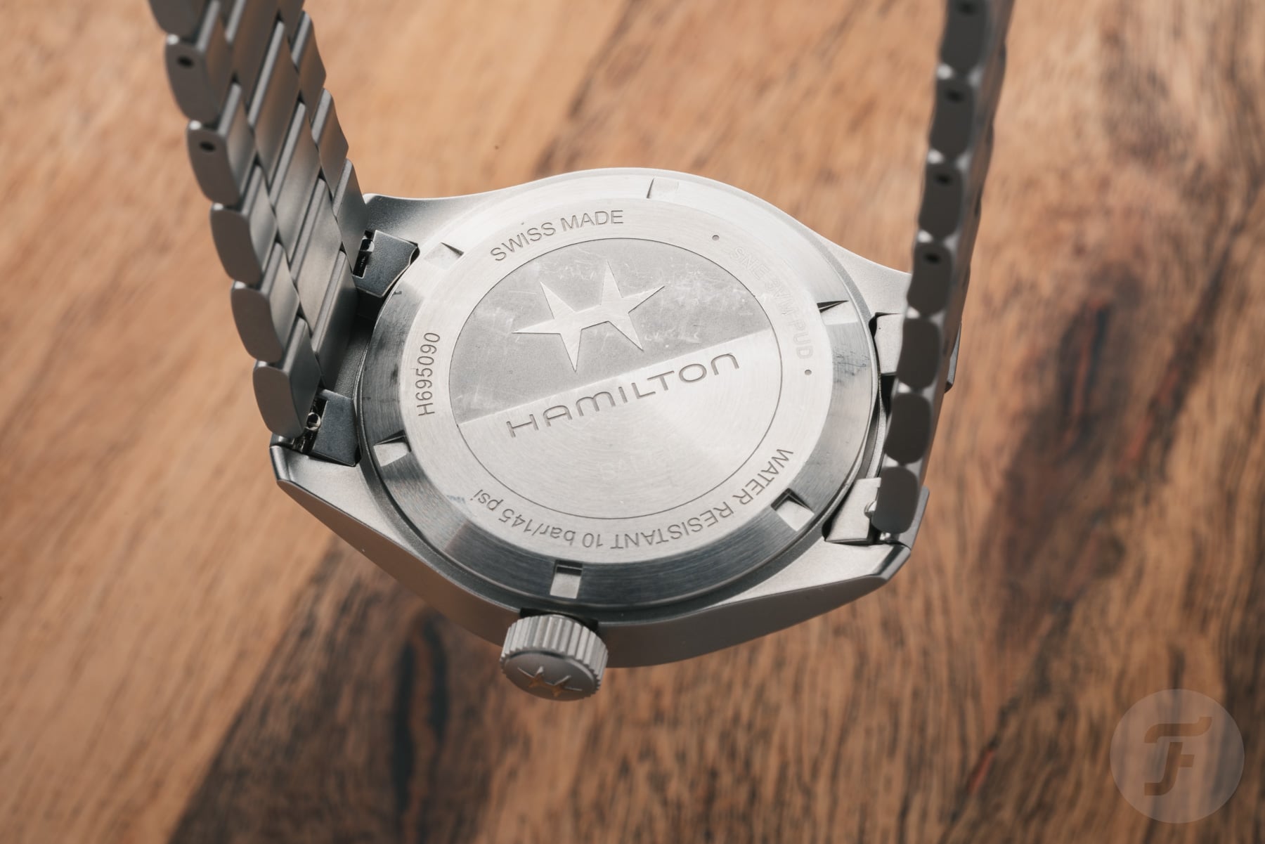 【F】 New: The Hamilton Khaki Field Mechanical Power Reserve