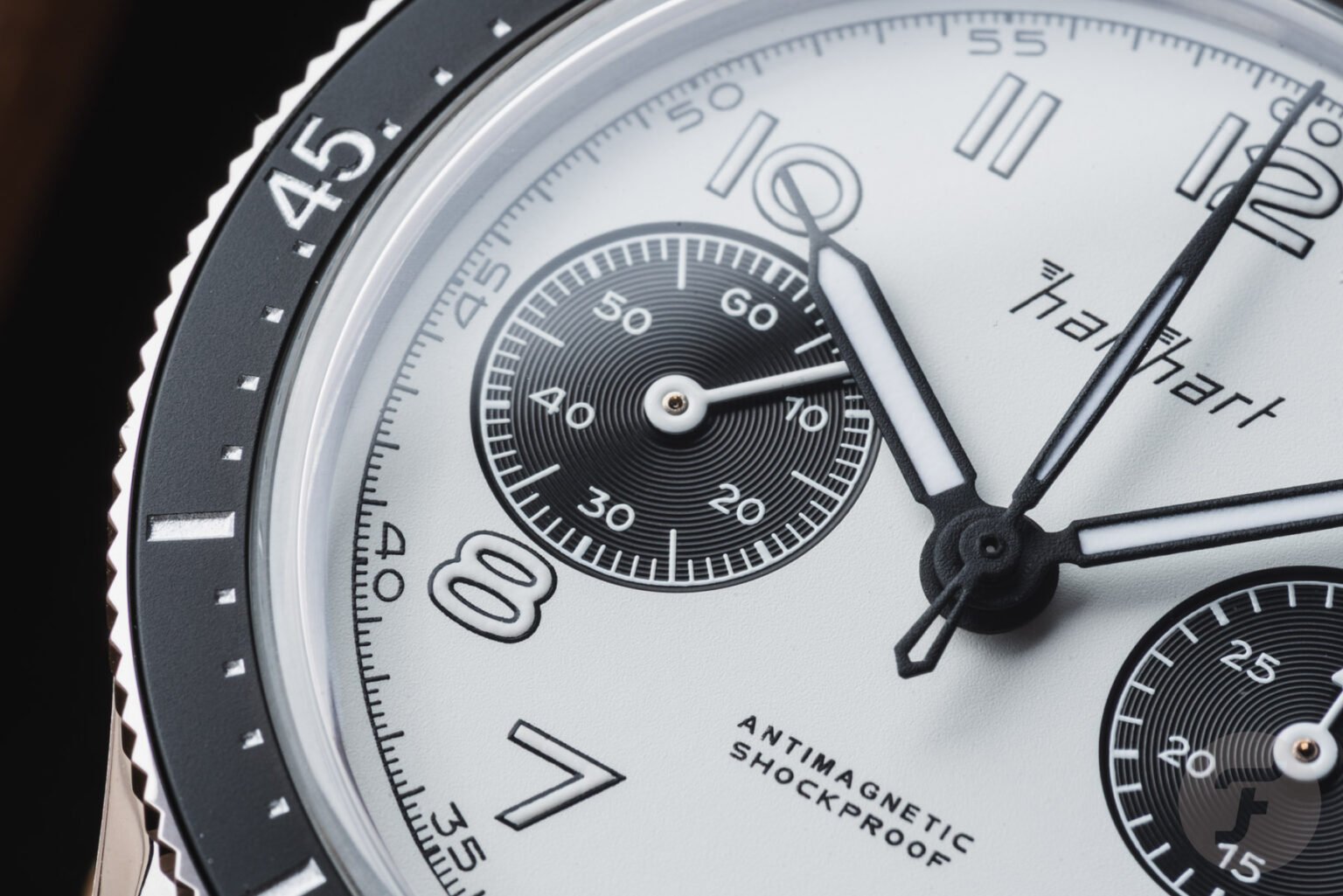 【F】 Hands-On: Two Hanhart 415 ES Panda Chronographs