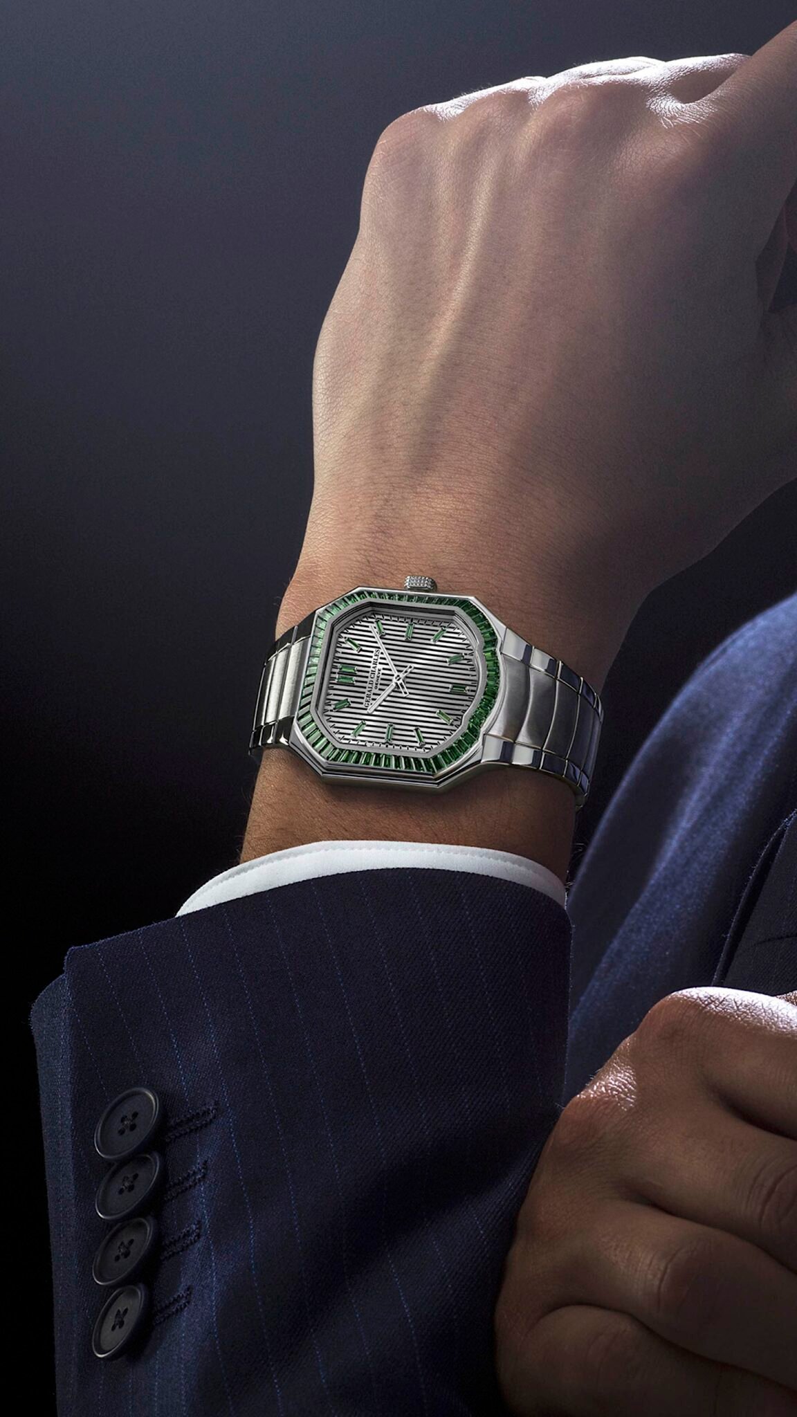 【F】 Introducing: The Gerald Charles Masterlink Gem-Set