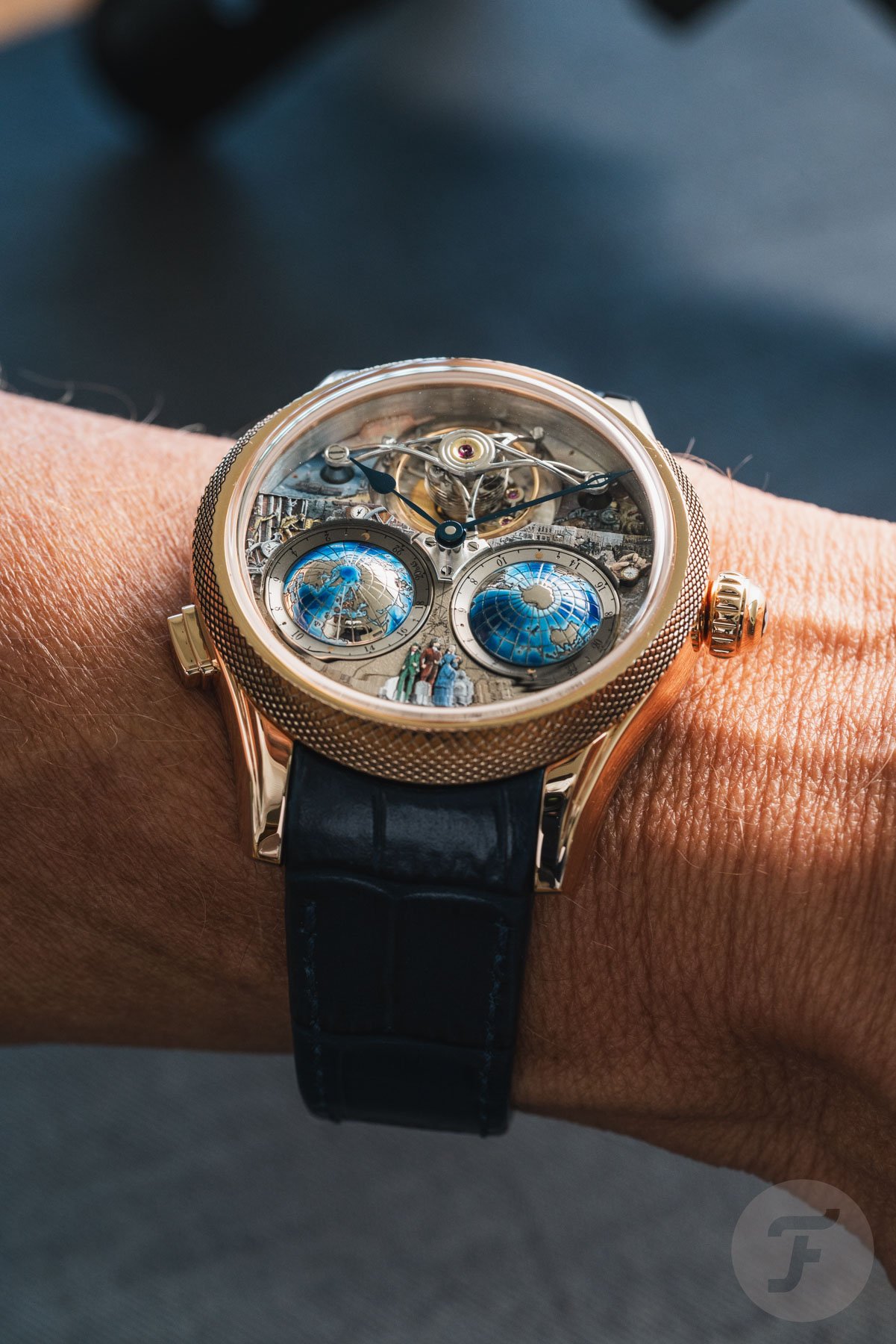 Experiencing Montblanc's 1858 Cylindrical Tourbillon Geosphere LE