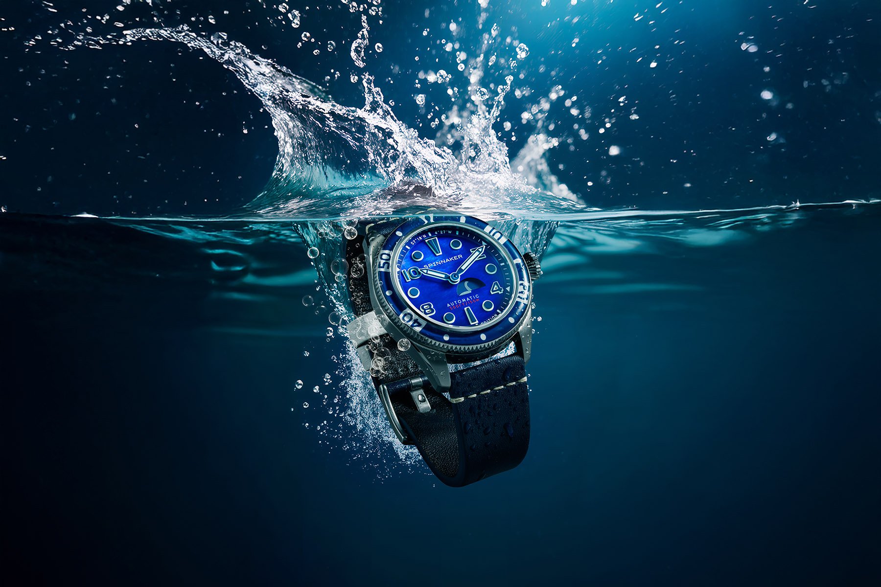 Spinnaker & Scottish Watches Team Up For The Nessie Pearl Diver