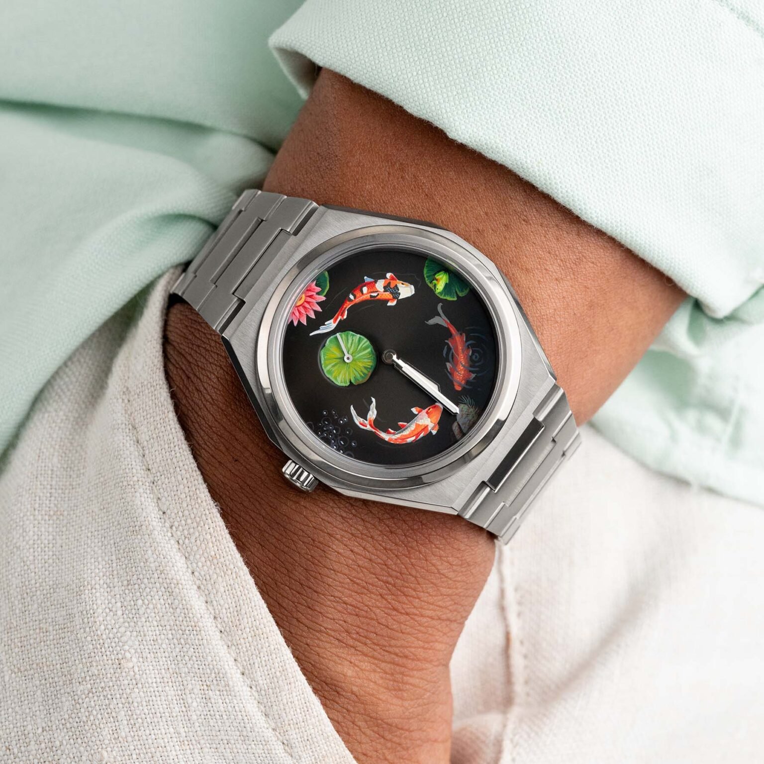 New: IFL Watches Citizen Zenshin Titanium Koi Fish LE