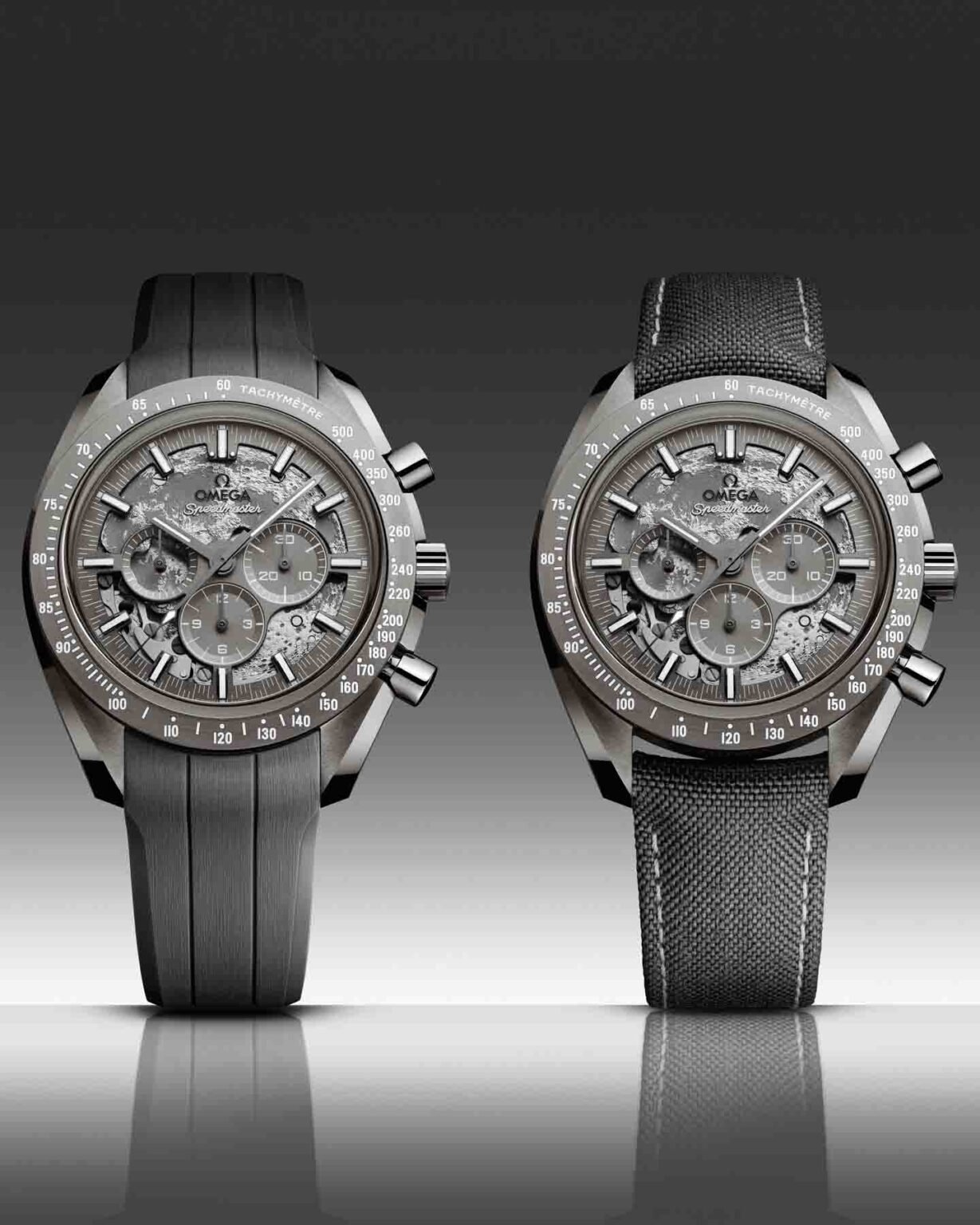 Video: New Omega Speedmaster Dark Side Of The Moon Watches