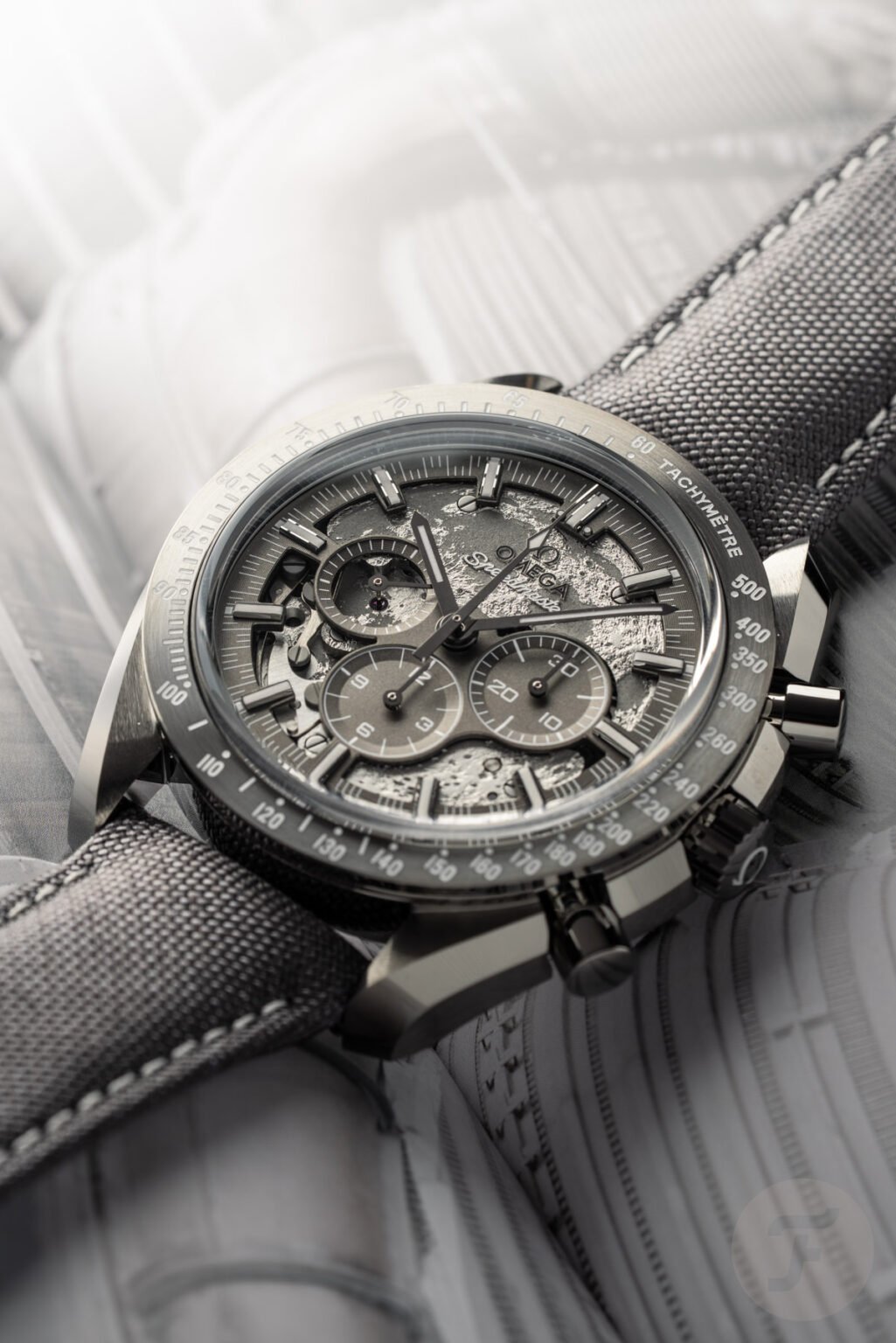 Hands-On: The New Omega Speedmaster Grey Side Of The Moon