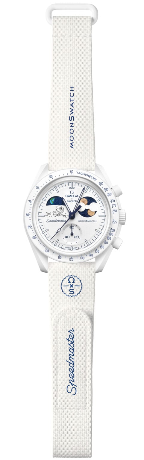A New MoonSwatch Only Available When It Snows In Switzerland