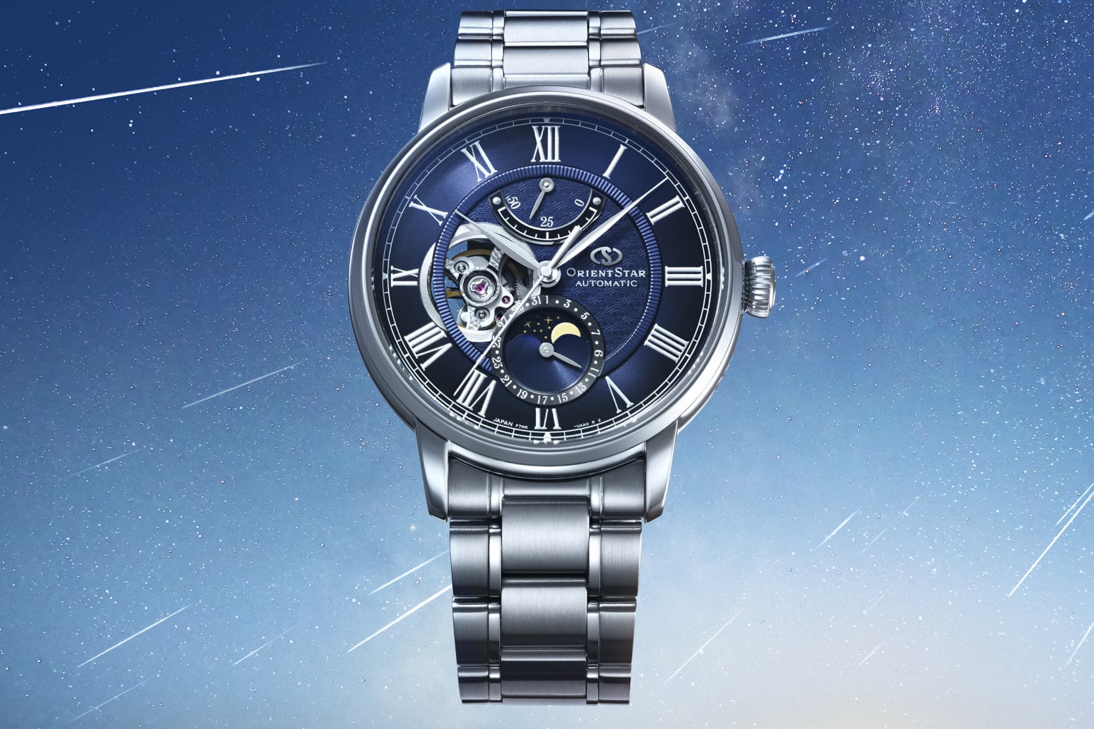 Introducing: The Orient Star M45 F7 Mechanical Moon Phase | WatchForum ...
