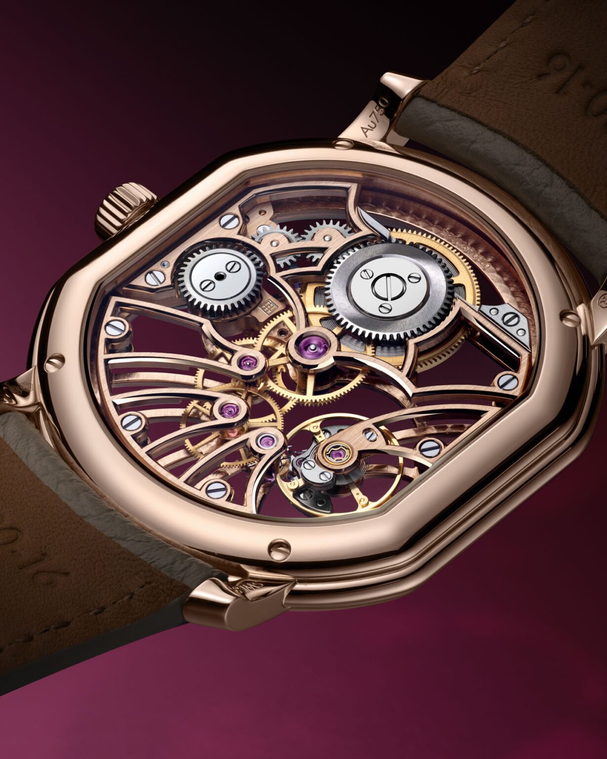 New: Daniel Roth Extra Plat Rose Gold Skeleton Ref. DBBD02A1