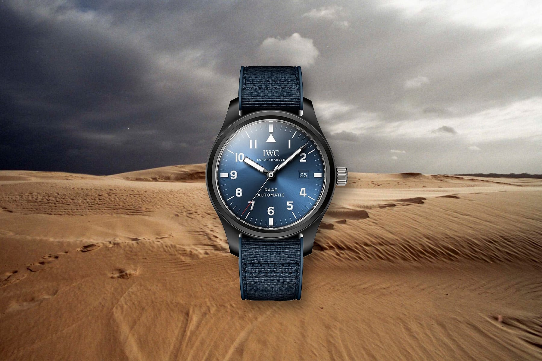 Photographing Giant Dunes With The IWC RAAF Pilot's Watch