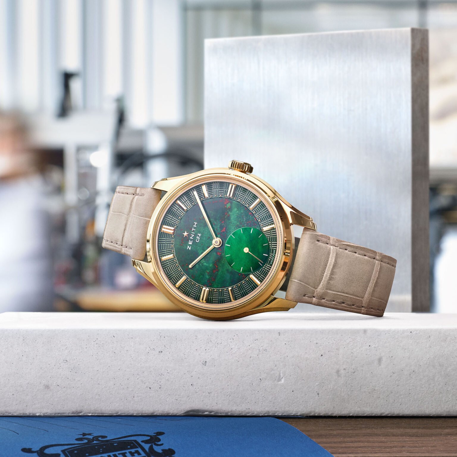 【F】 Zenith Launches Two G.F.J. Models With Stone Dials