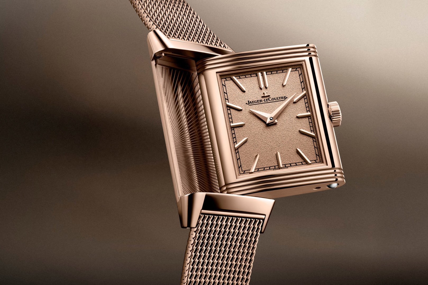 New: Jaeger-LeCoultre Reverso Tribute Monoface "Or Deco"