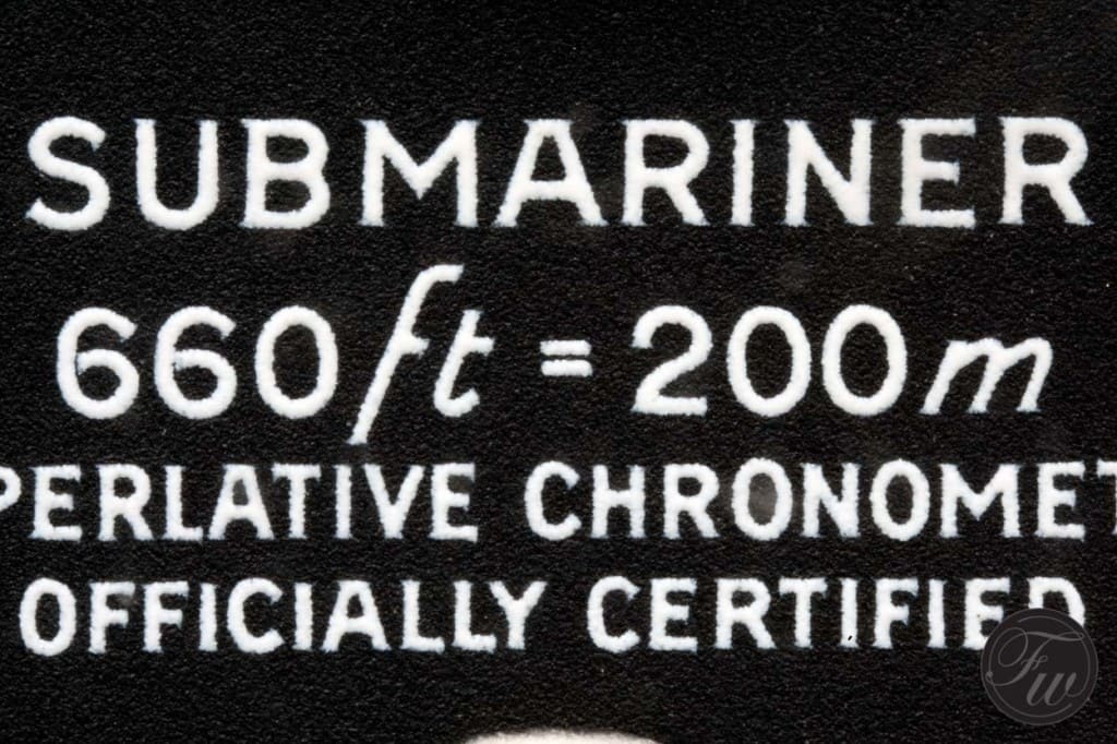 Watches & Pencils #11 – Submariner: Name & Typography
