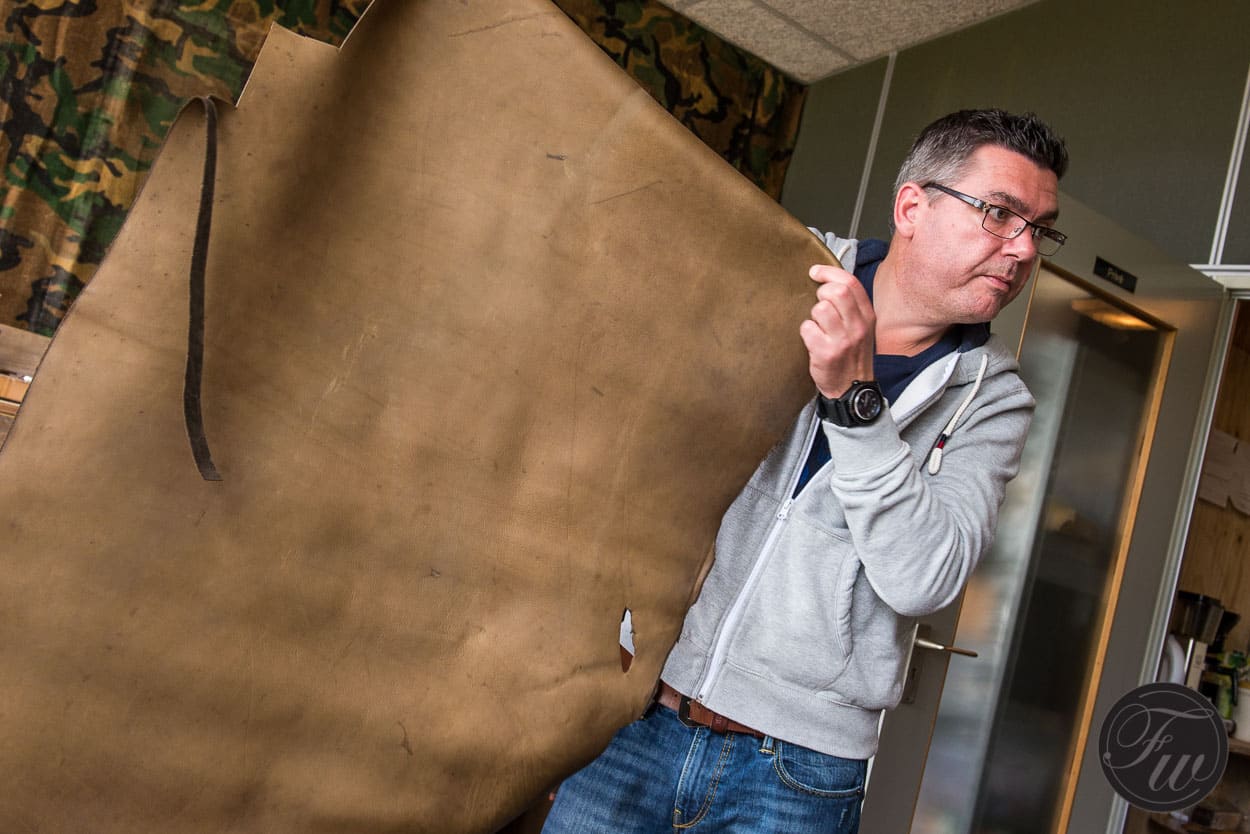 Strap maker workshop by Olaf Lugten from DStrap.com