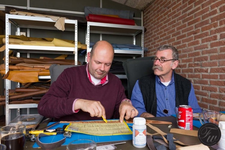 Strap maker workshop by Olaf Lugten from DStrap.com