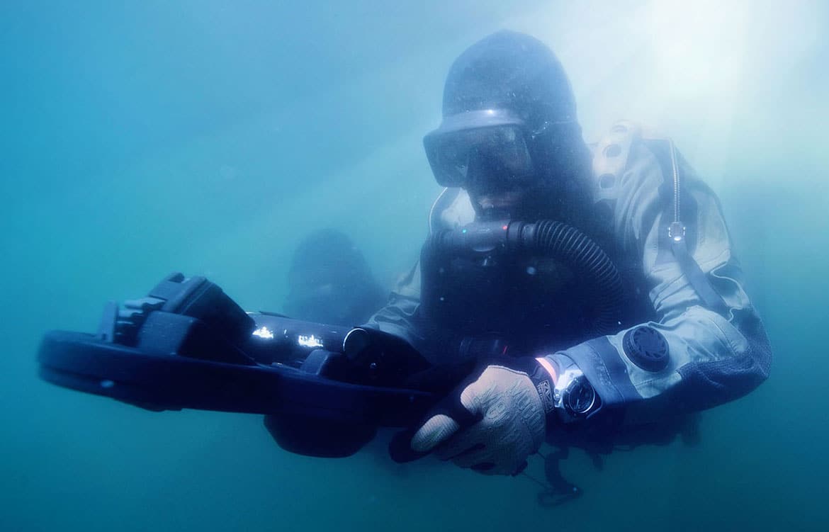 Linde Werdelin's Oktopus Goes Frømandskorpset (Danish Frogman Corps)