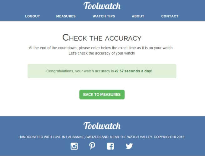 Toolwatch - Measure The Accuracy Of Your Watch