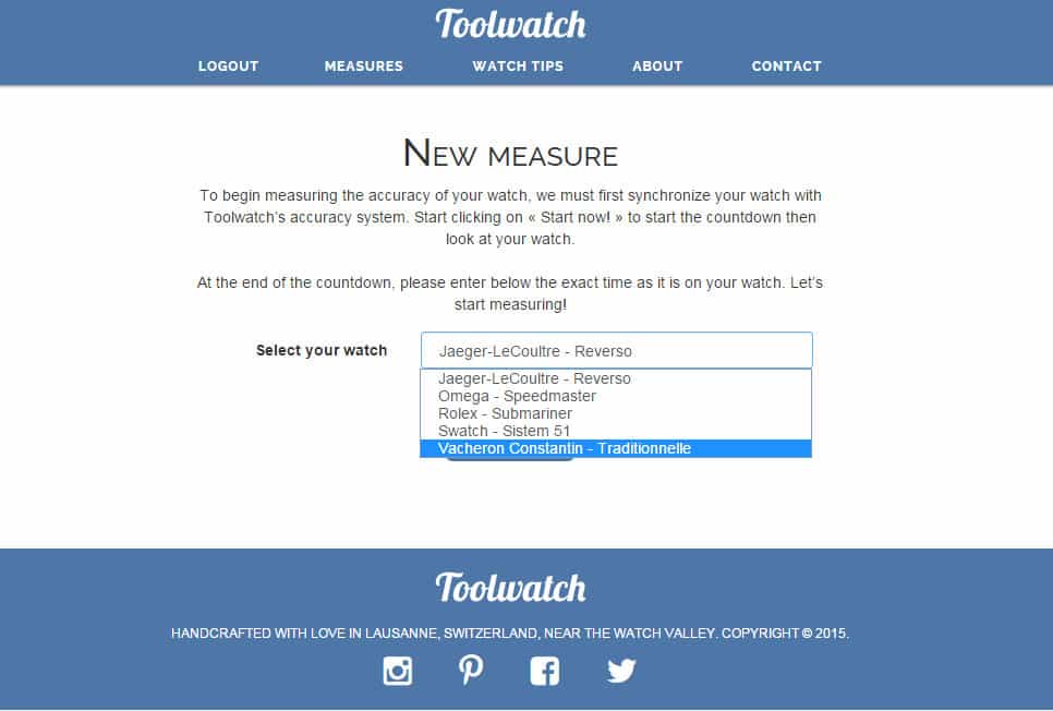Toolwatch - Measure The Accuracy Of Your Watch